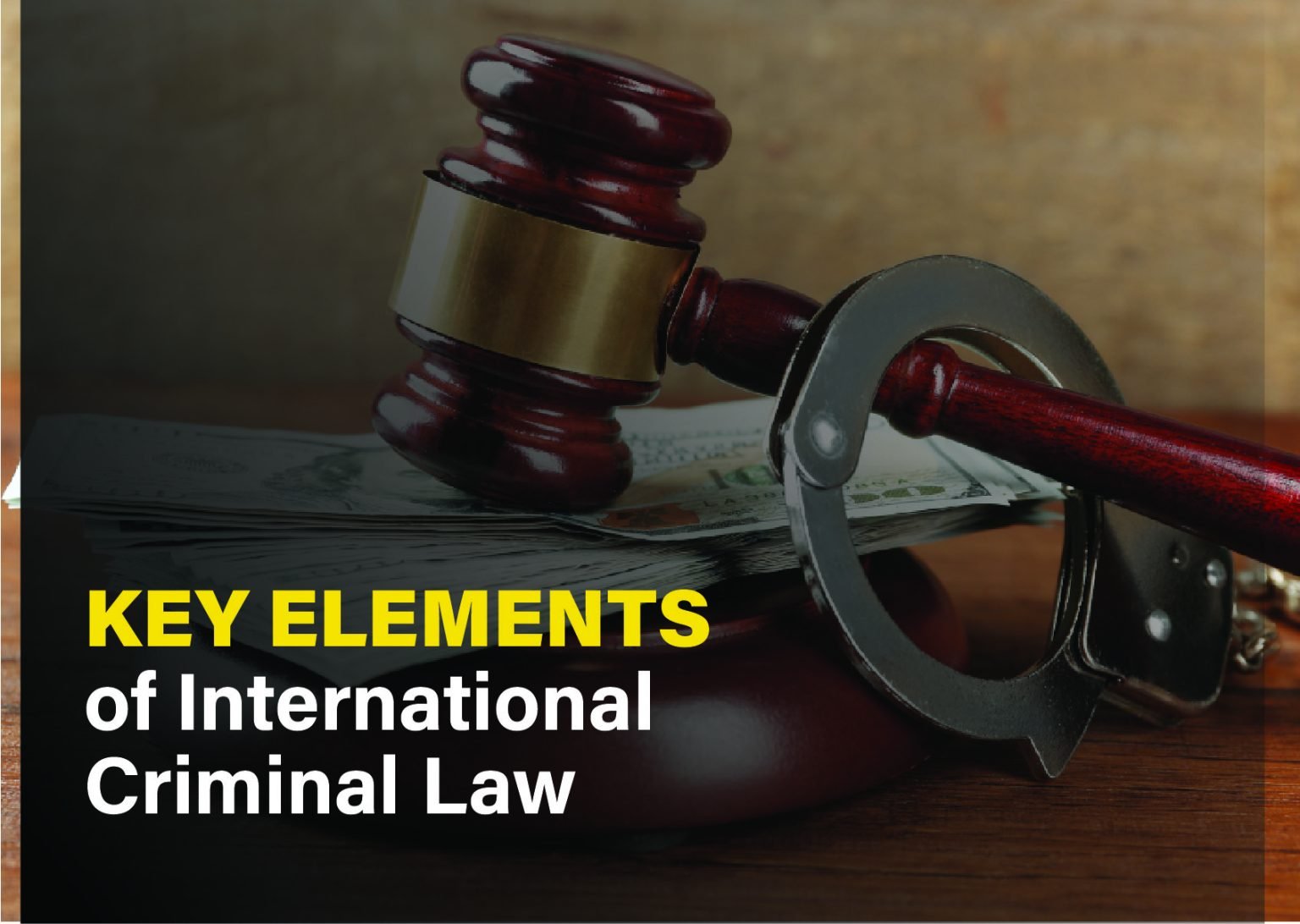 International Criminal Law: Key Elements Explained